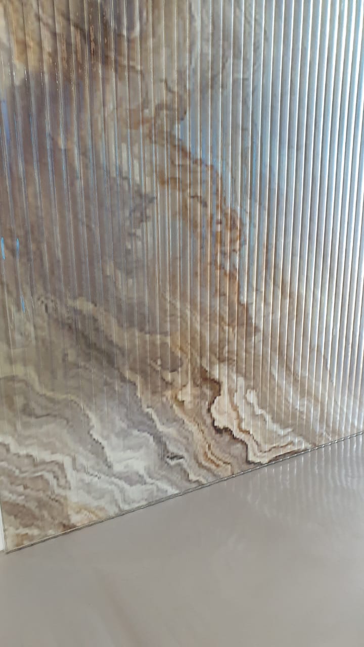 Lami Art Glass Panel Partition - Fa Glasses Sdn Bhd